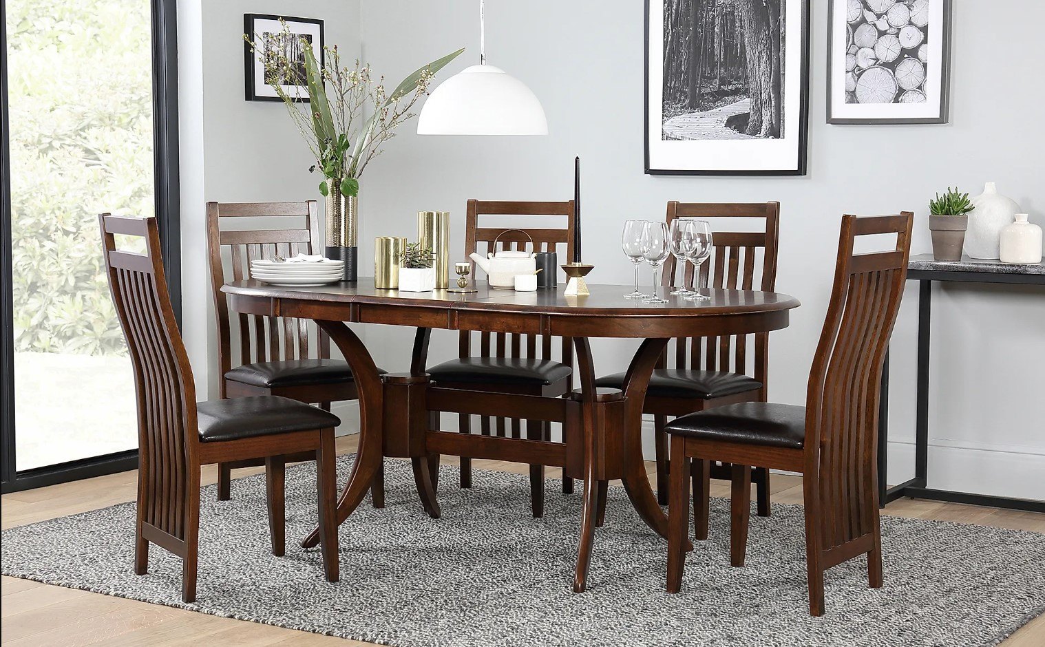 20 Oval Dining Tables: Stylish Options for Every Design Style - Onelmon